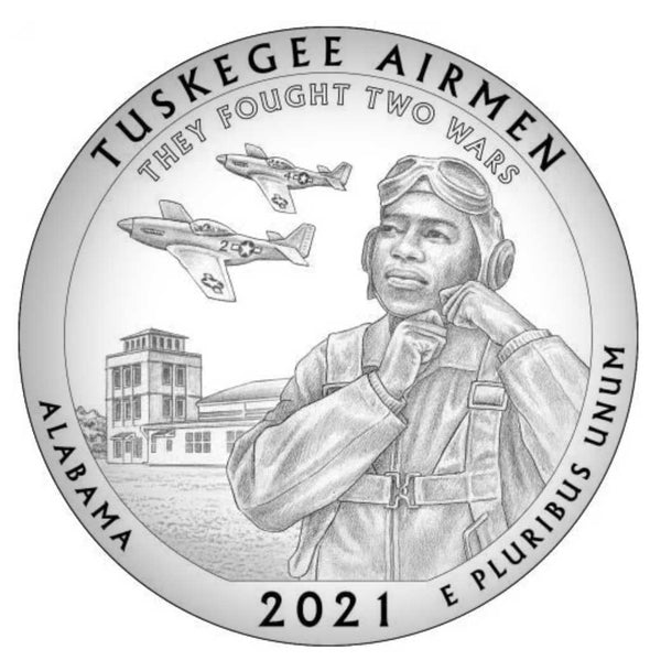 Tuskegee Airmen Quarter | 2021 National Park Quarters - JP's Corner