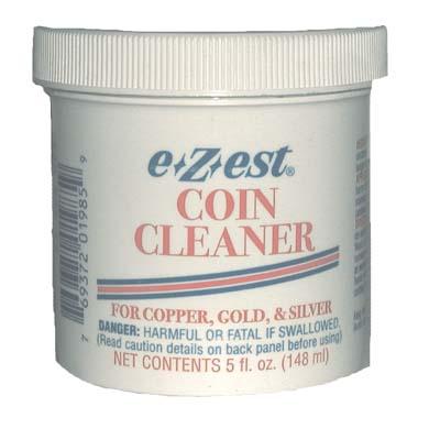 EZ Est Coin Cleaner | Liquid Tarnish Remover | JP's Corner