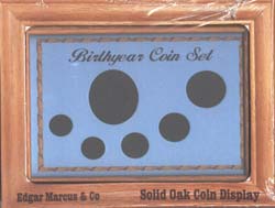 Birth Year Coin Set Holders, Frames & Cases | JP's Corner